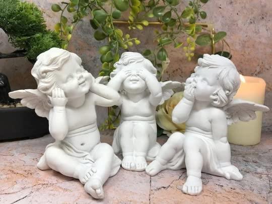 Religious Angels Figurines Cherub Statues Decor – OsirisTradingUK