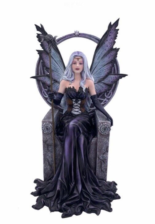 Fantasy Gothic Fairy Queen Statue - Mythical Figurine Decor ...